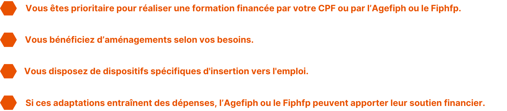 Statut RQTH et formations : le processus et les aménagements possibles
